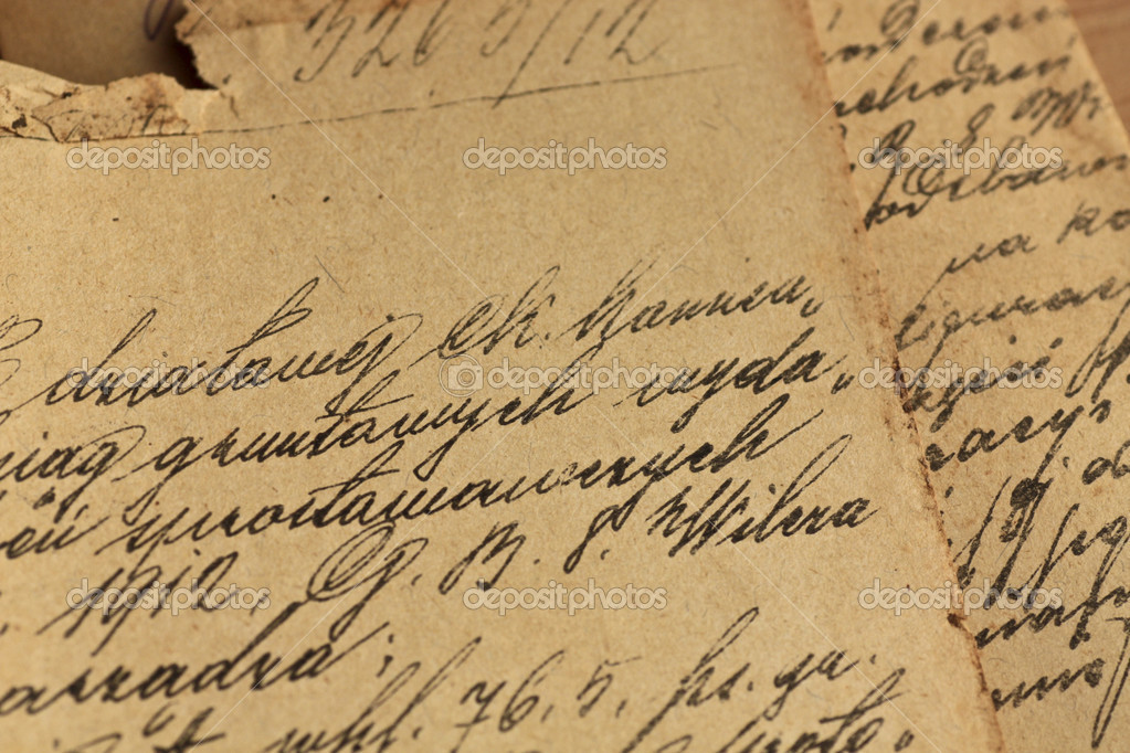 Old manuscript Stock Photo by ©agneskantaruk 25824173