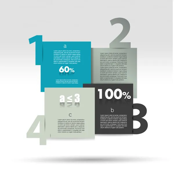 Box diagram for infographics. Stock Vector by ©Kubko 28817099