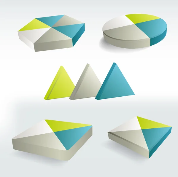 Geometric shapes. Object for infographics. Stock Vector Image by ©Kubko ...