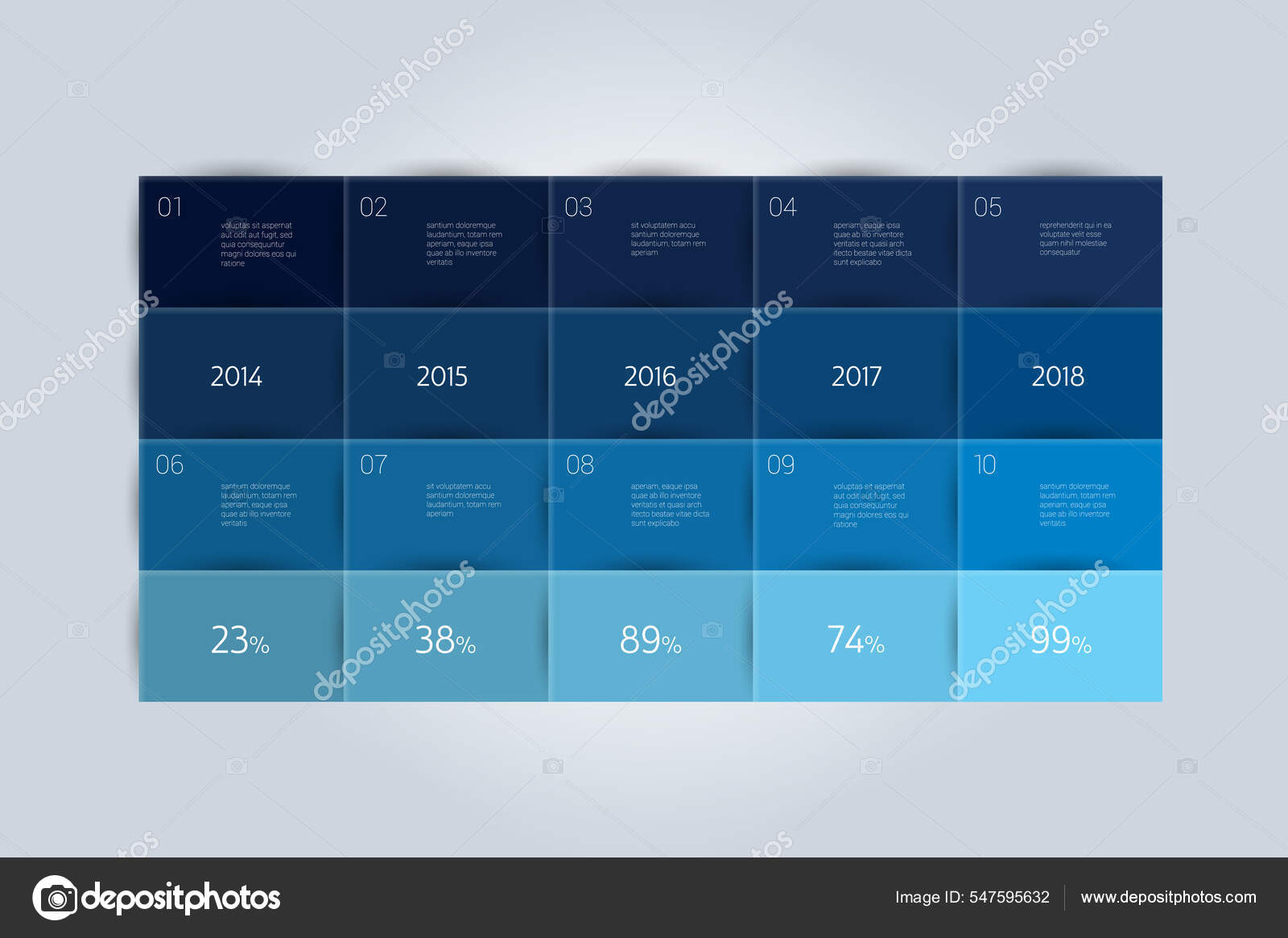 Templat Tata Letak Tabel Jadwal Lembar Kerja Elemen Infografis Vektor ...