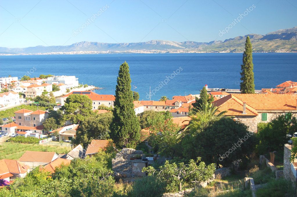 Postira on Brac island, Croatia — Stock Photo © DarioSz #22762588