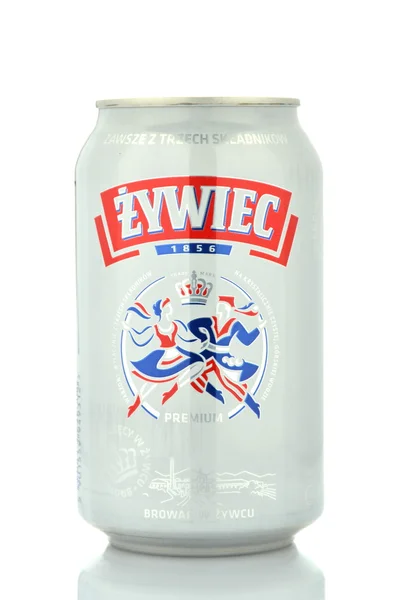 Zywiec beer isolated on white background – Stock Editorial Photo ...