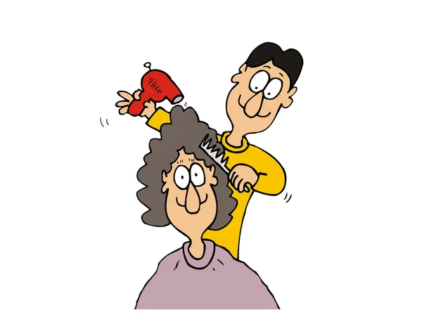 Cartoon Vector barber — Stock Vector © peterpech65 #22385147 Cartoon Vector barber — Stock Vector © peterpech65 #22385147