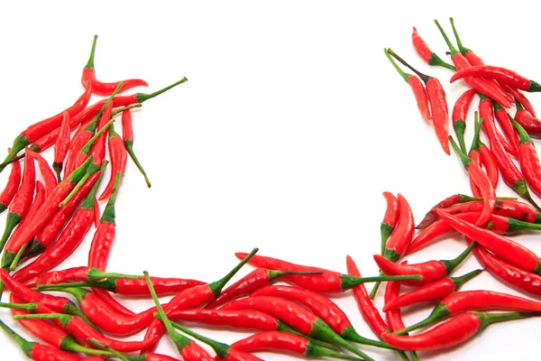 Frame made of Chili Pepper — Stock Photo © frescomovie #9916984