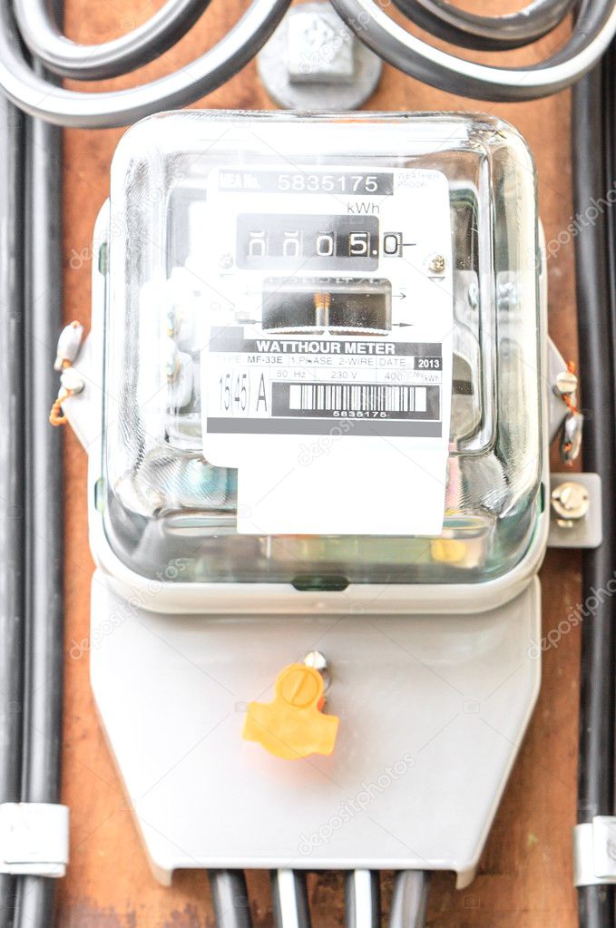 Power meter — Stock Photo © Bunwit #33134783