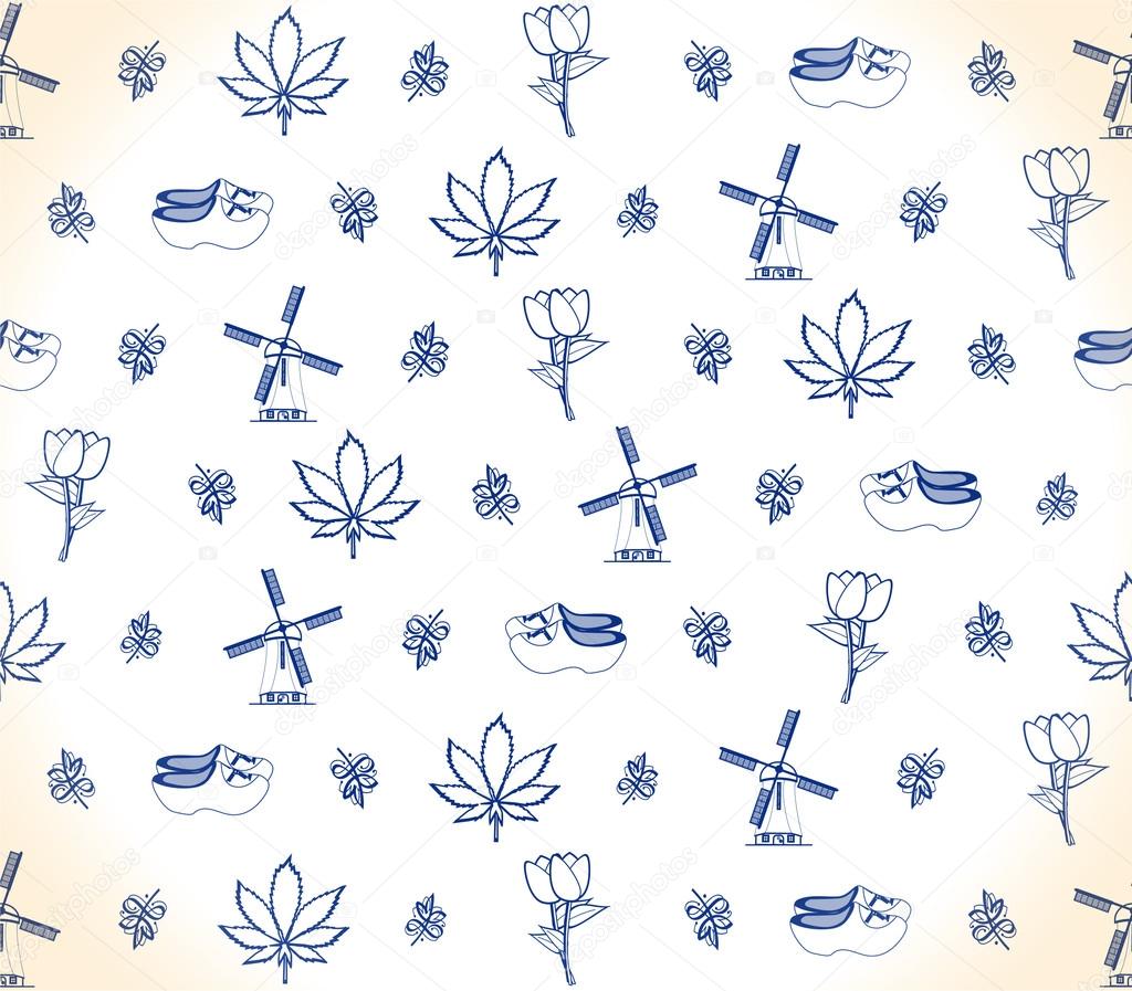 Dutch background Stock Vector by ©snoopgraphics 22089159