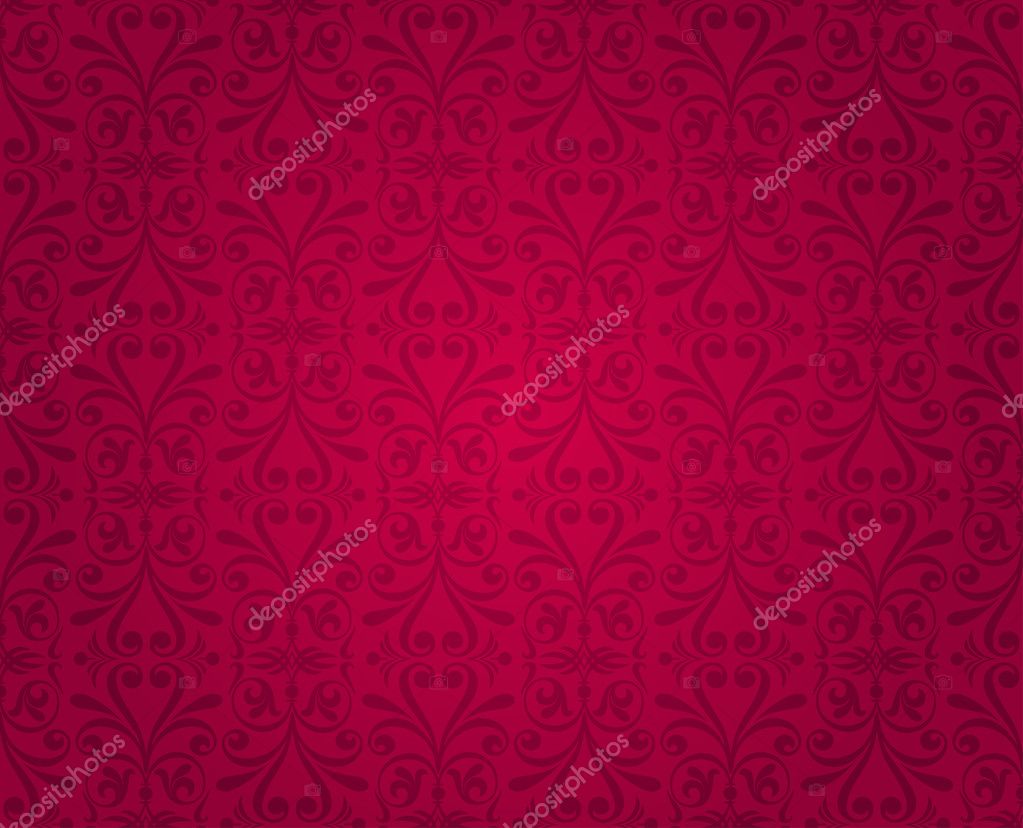 Red vintage wallpaper Stock Vector Image by ©erinvilar #23763549
