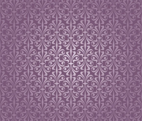 Violet & silver vintage wallpaper — Stock Vector © erinvilar #24120683