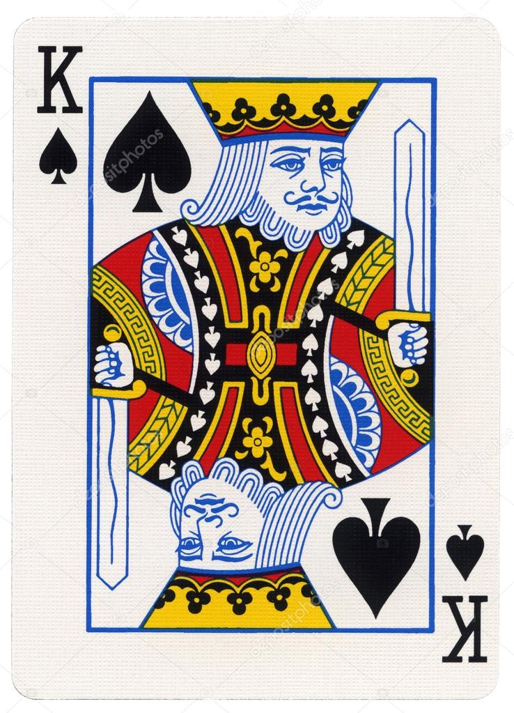 Playing Card - King of Spades Stock Illustration by ©eldadcarin #22388787