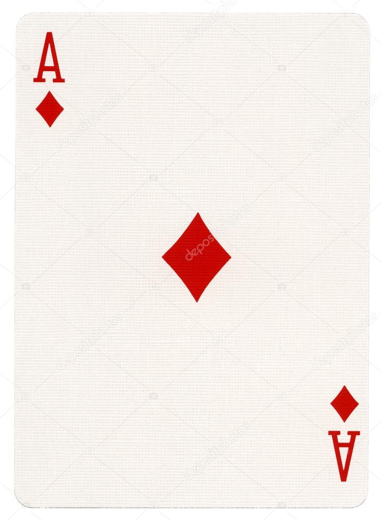 Playing Card - Ace of Diamonds Stock Photo by ©eldadcarin 22388799