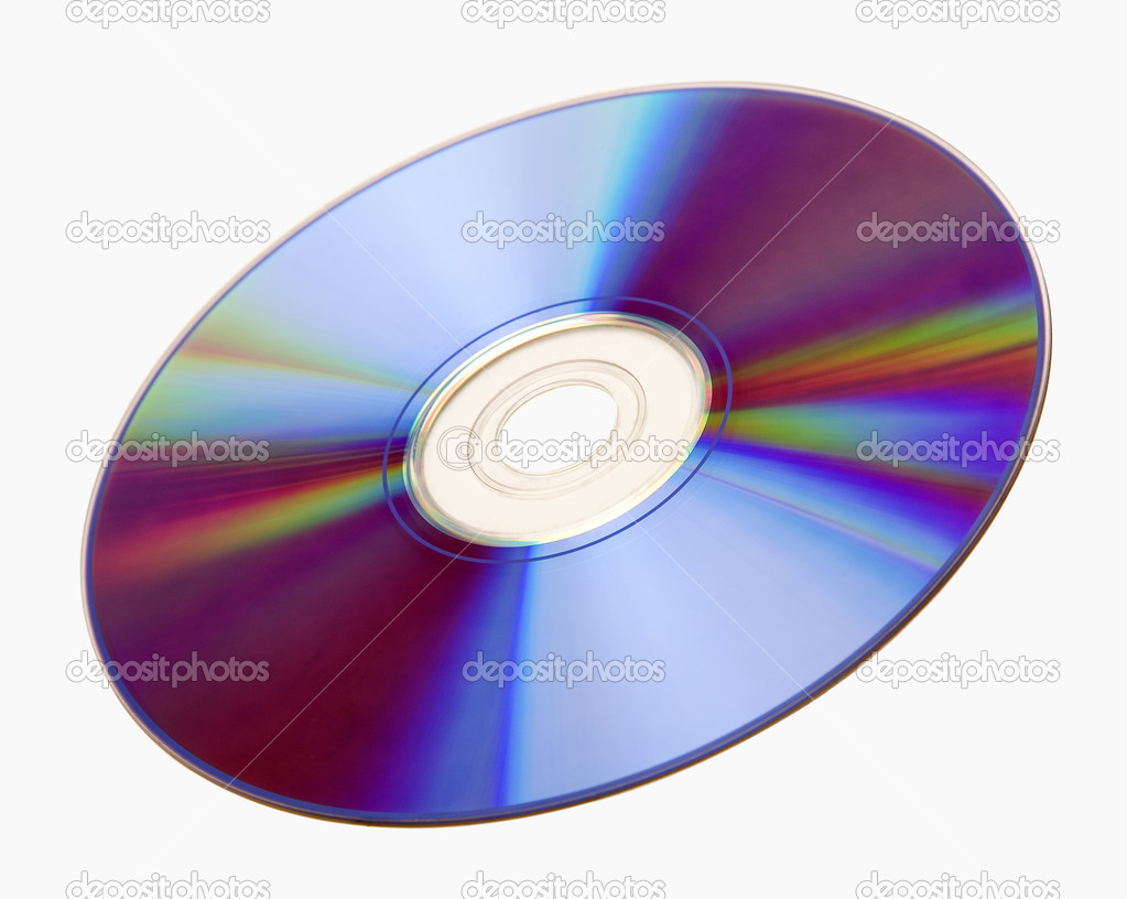 CD de disco compacto aislado — Foto de stock #22399439 © eldadcarin