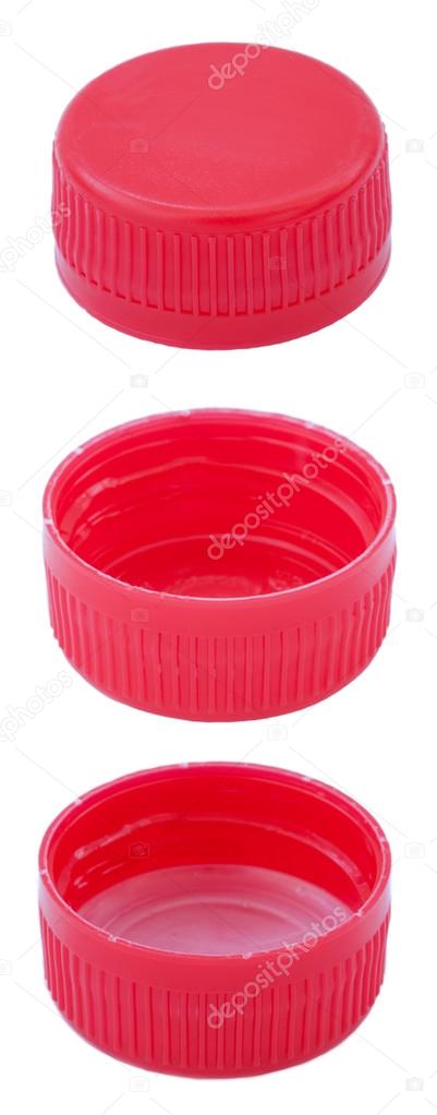 Isolated Red Plastic Bottle Caps Stock Photo by ©eldadcarin 22423881