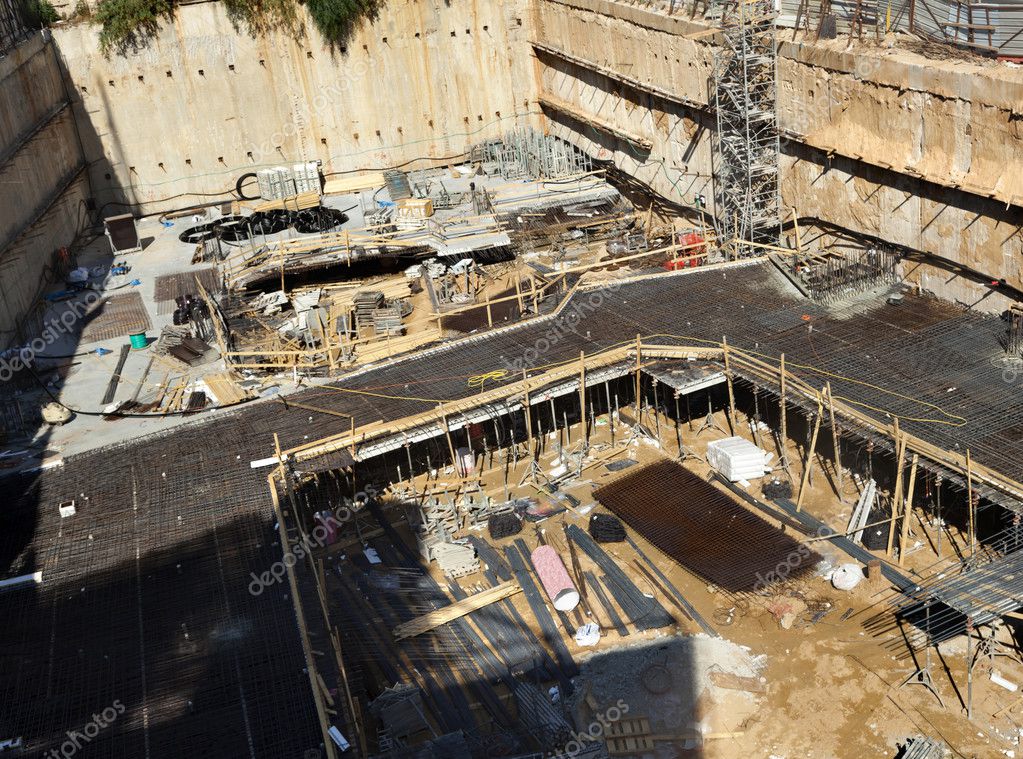 Construction Site - Foundations Stock Photo by ©eldadcarin 22468393 Construction Site - Foundations Stock Photo by ©eldadcarin 22468393