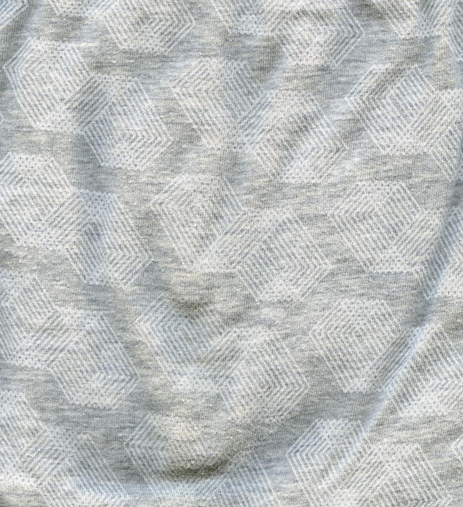 Cotton Fabric Texture - Gray with White Pattern ⬇ Stock Photo, Image by ...