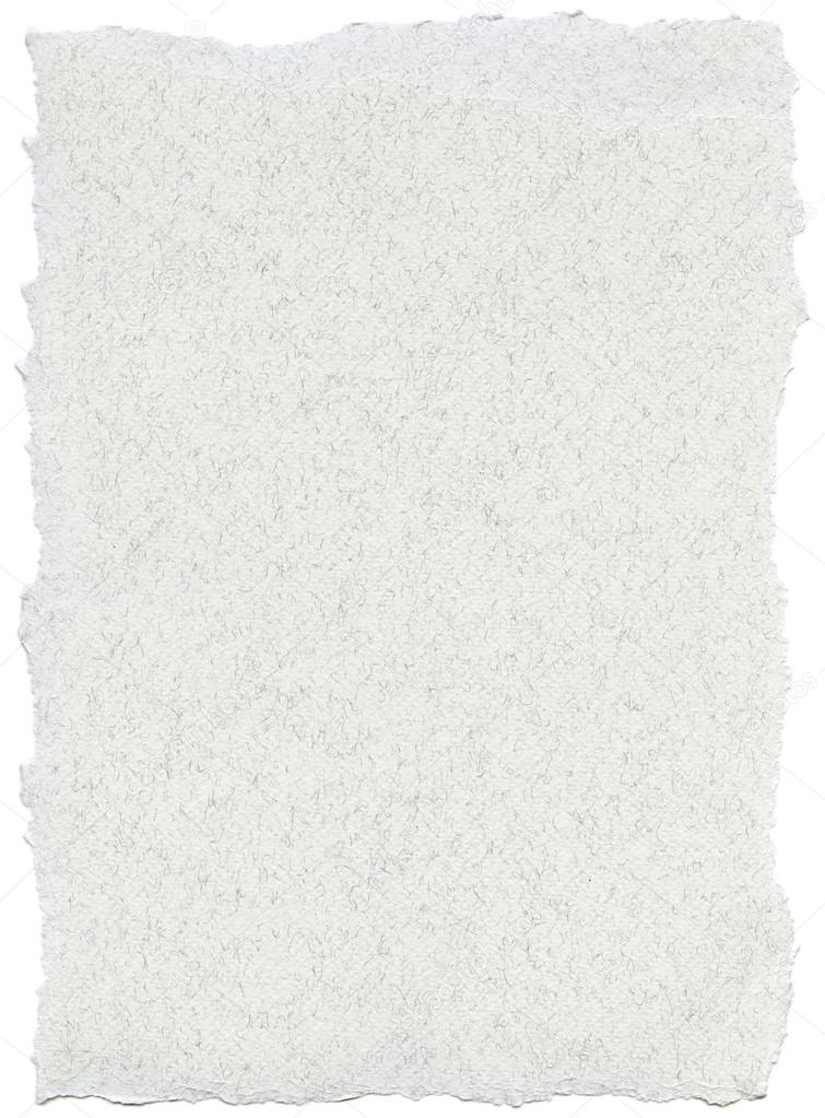 Fiber Paper Texture - White with Torn Edges — Stock Photo © eldadcarin ...