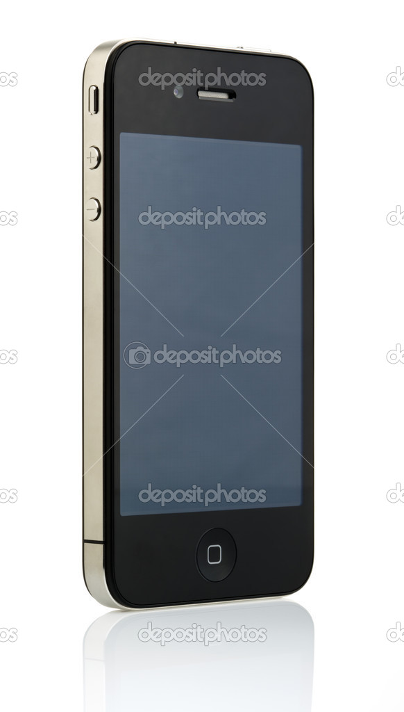 Isolated iPhone 4 - Off — Stock Editorial Photo © eldadcarin #24046453