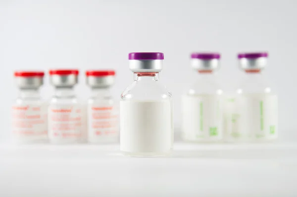 White medicine injection vials Stock Photo by ©khuntapoldep 47992233