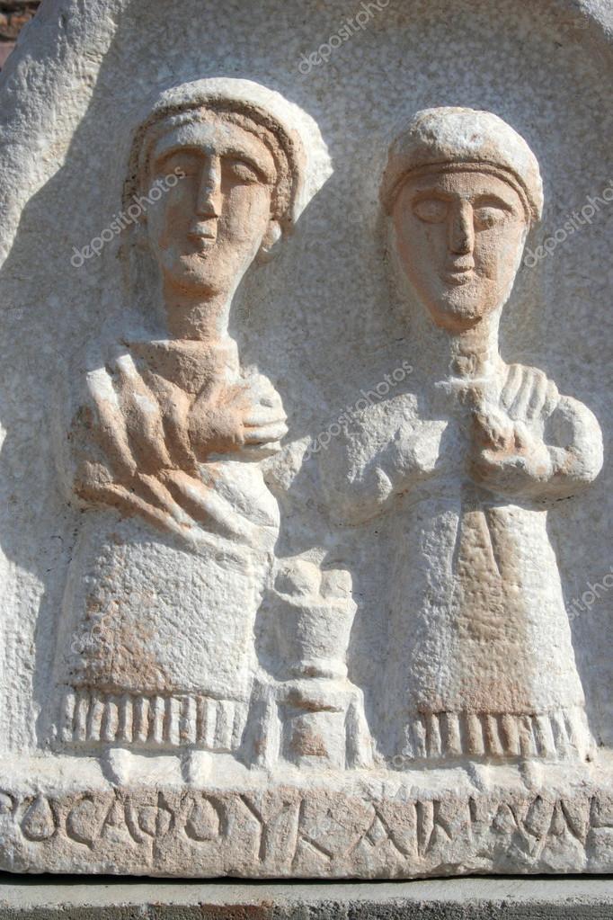 Ancient figures as background Stock Photo by ©Dr.Art 25874363