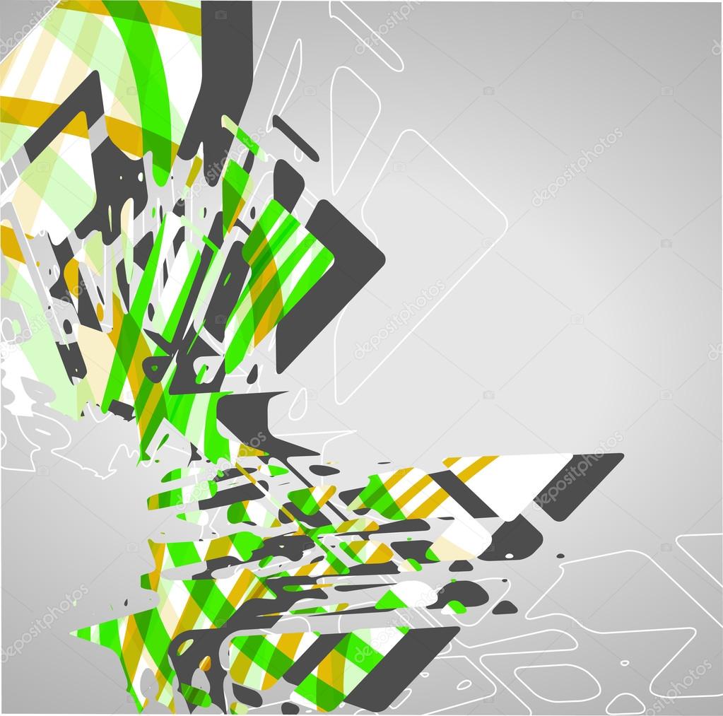 Futuristic background, geometric illustration. Stock Vector Image by ...