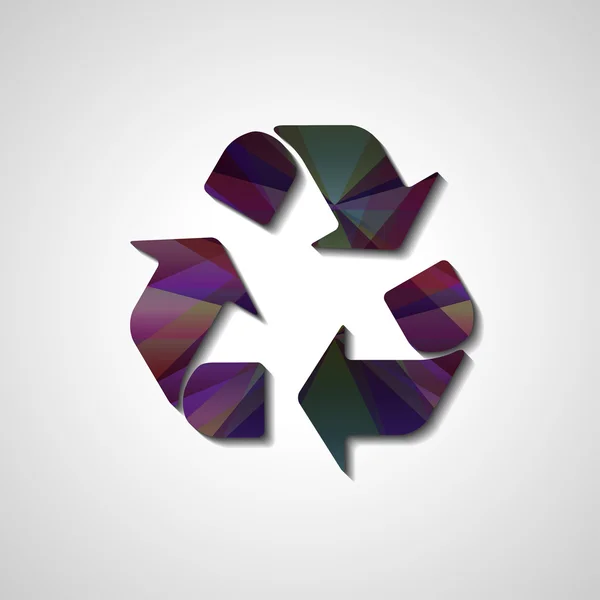 Recycle Symbol, abstract style illustration Stock Vector Image by ...