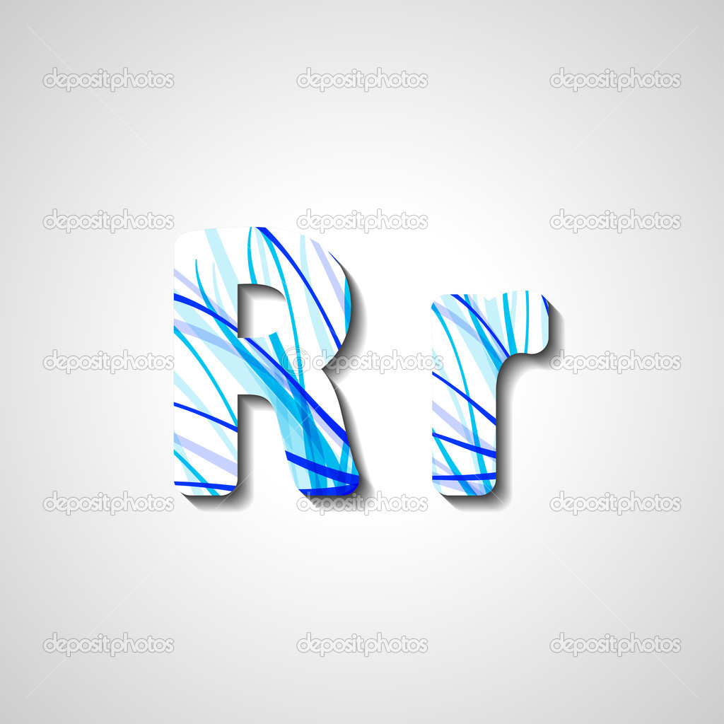 Alfabeto de letras coloridas Vector de stock #41607421 de ©endpz