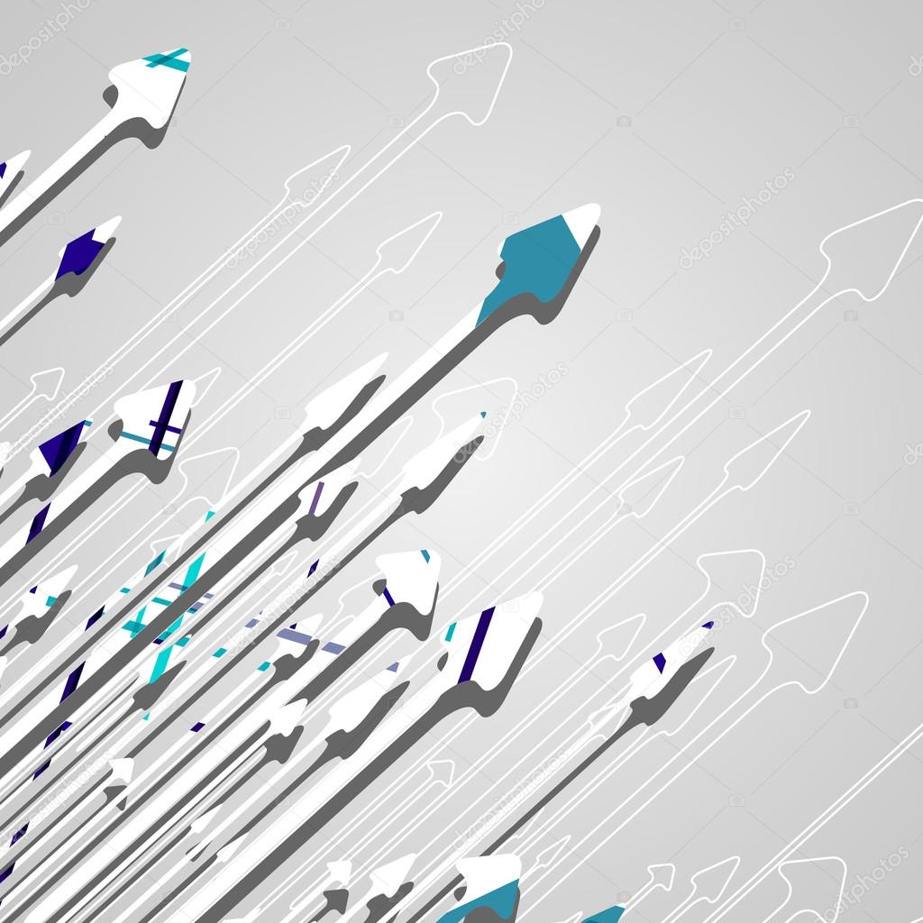 Arrow design background. Stock Vector by ©endpz 48693363