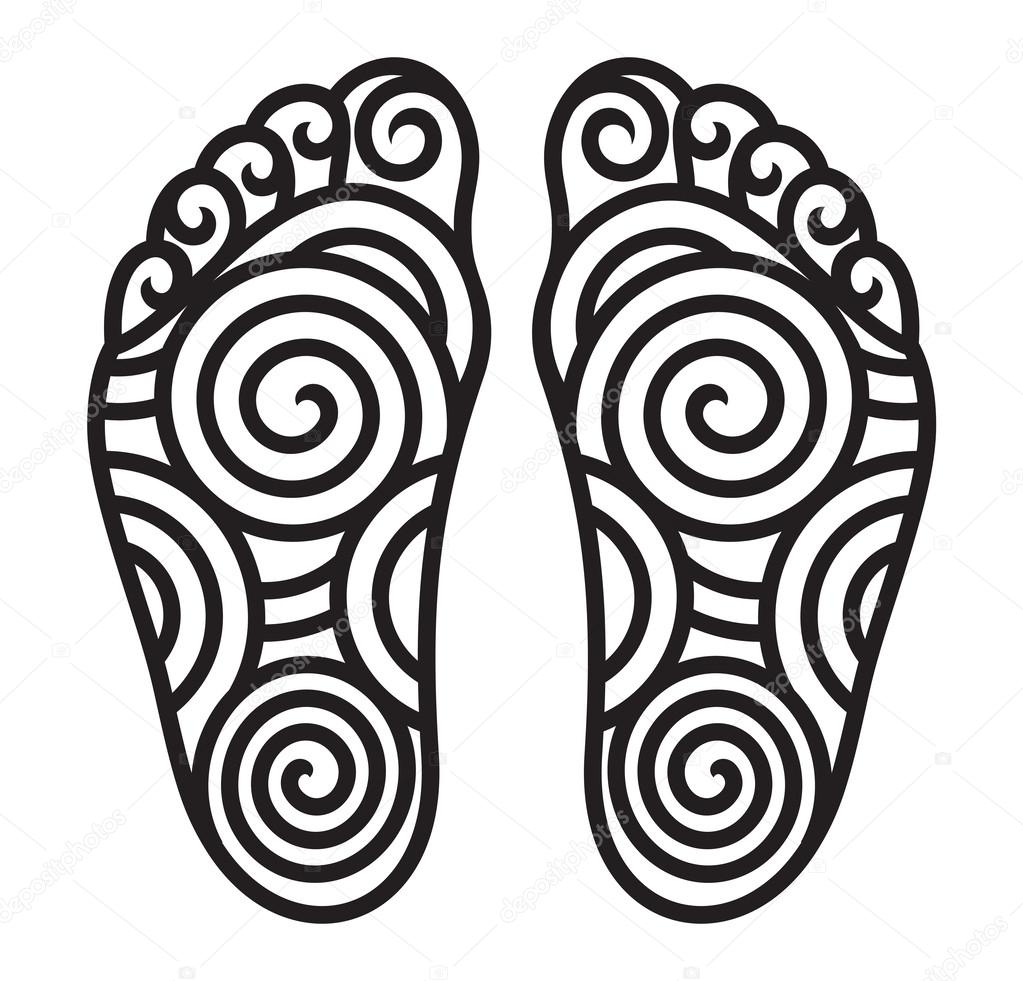 Símbolo del pie Vector de stock por ©branchecarica 28577867