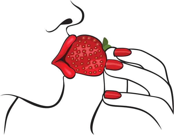 133 Strawberry lips Stock Illustrations | Depositphotos®