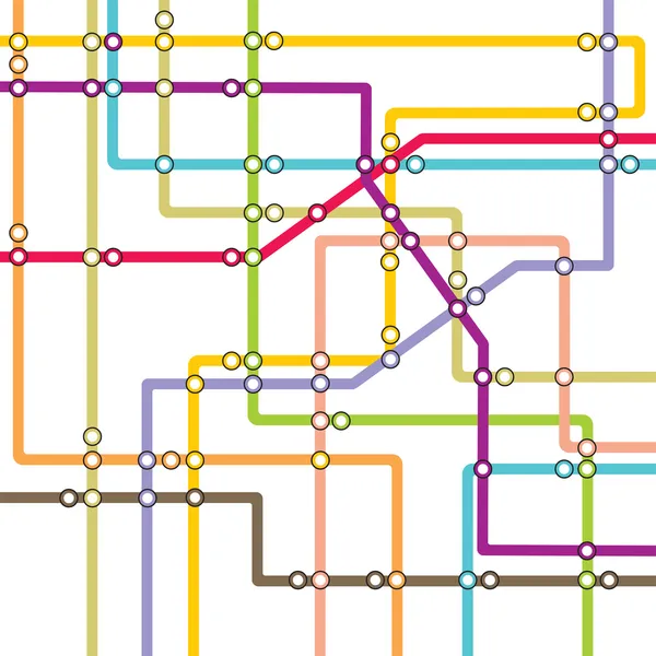 1,695 Subway map Vector Images | Depositphotos
