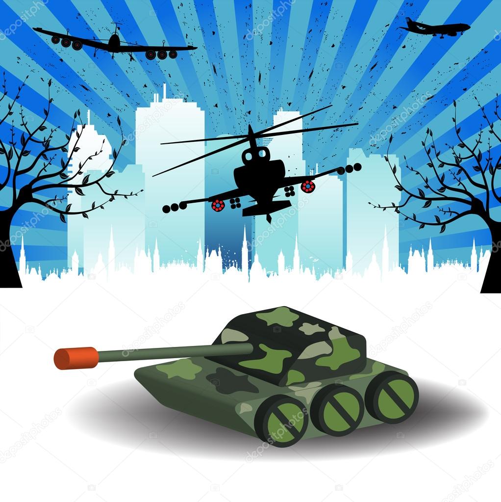 War zone — Stock Vector © oxlock #25889147