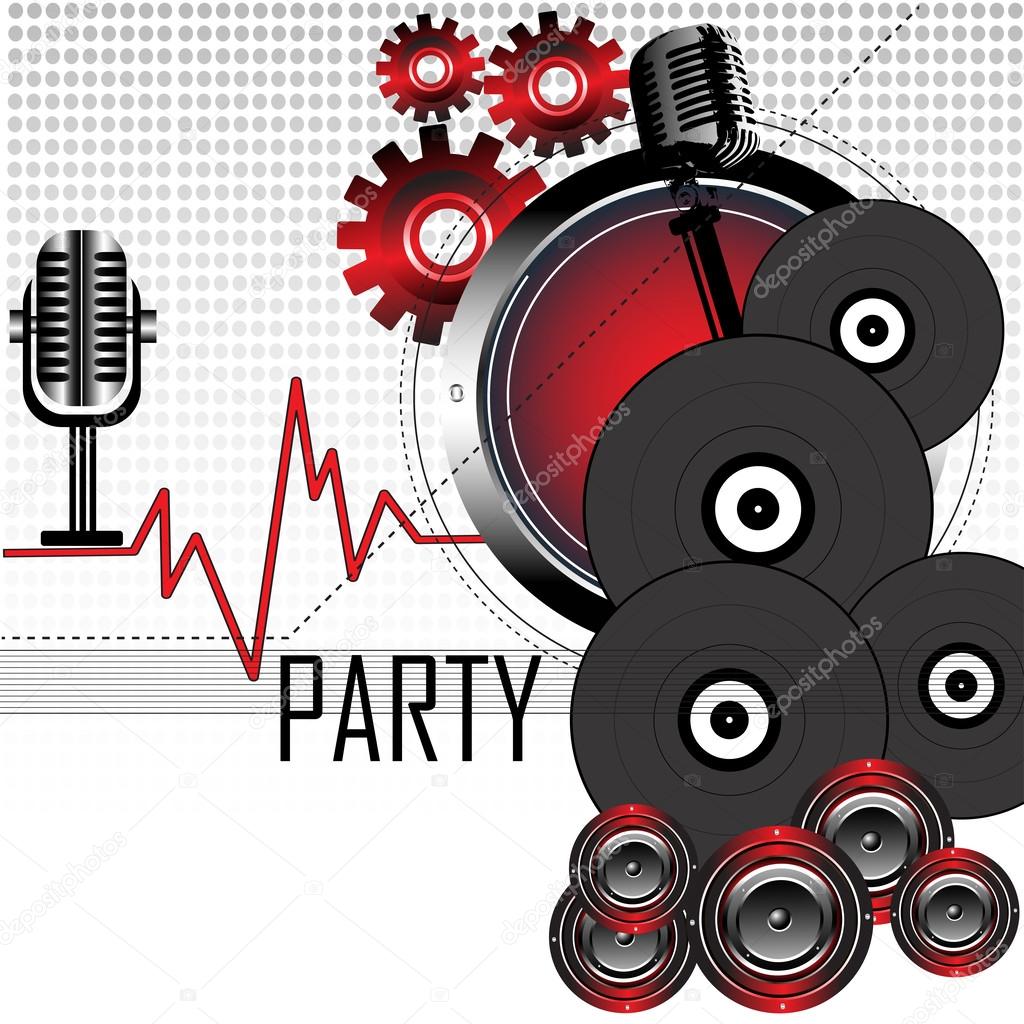 Party layout Stock Vector by ©oxlock 30078789