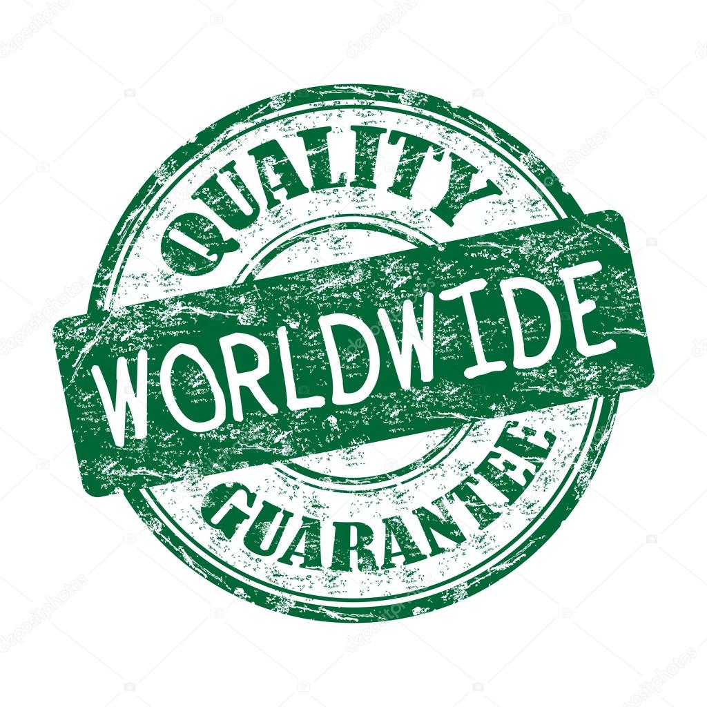 Worldwide quality guarantee rubber stamp Stock Vector by ©oxlock 45842299