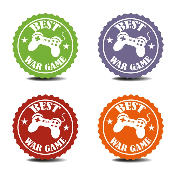 Game stickers Vector Art Stock Images | Depositphotos