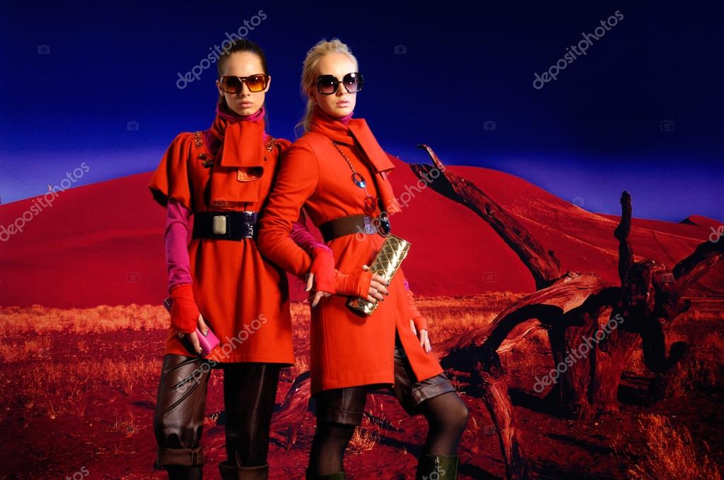 Two Fashion model — Stock Photo © crystalstock #22142457