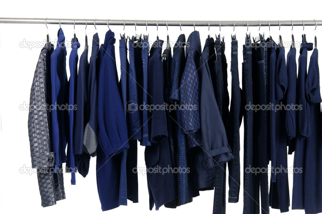 Clothing on hanging — Stock Photo © crystalstock #22488183
