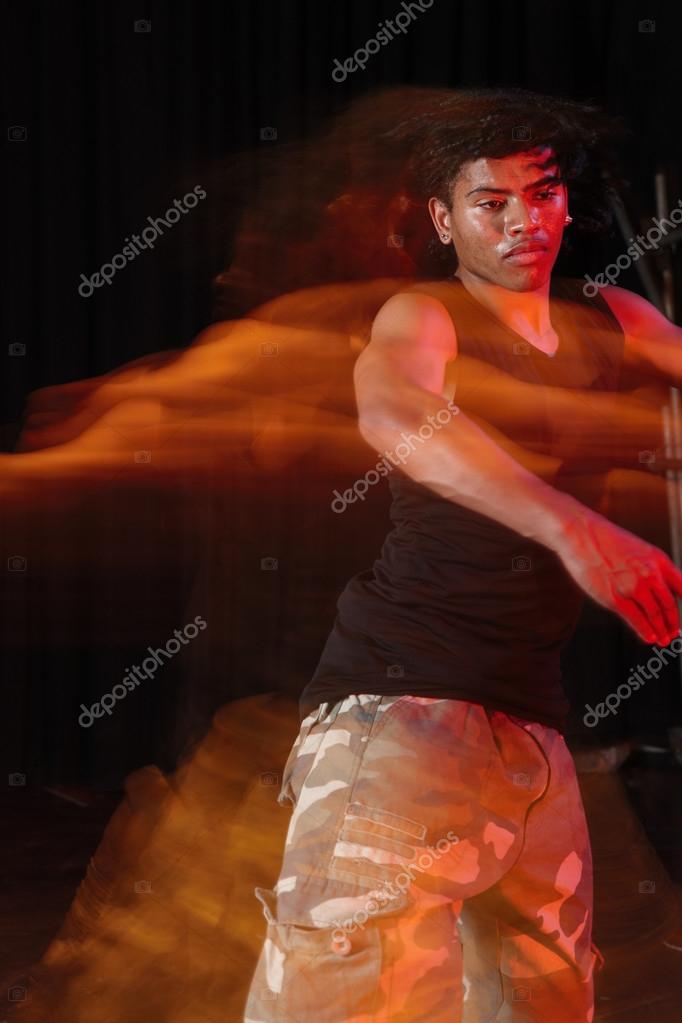 Single African male dancer Stock Photo by ©Forgiss 22128319