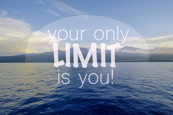 You are your only limit Stock Photos, Royalty Free You are your only ...