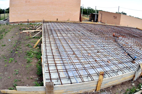 Casting of the concrete floors — Stock Photo © Valeriy123 #31351283