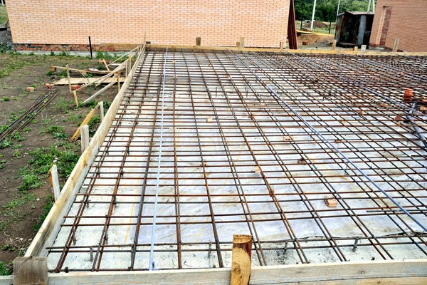 Casting of the concrete floors — Stock Photo © Valeriy123 #31351283