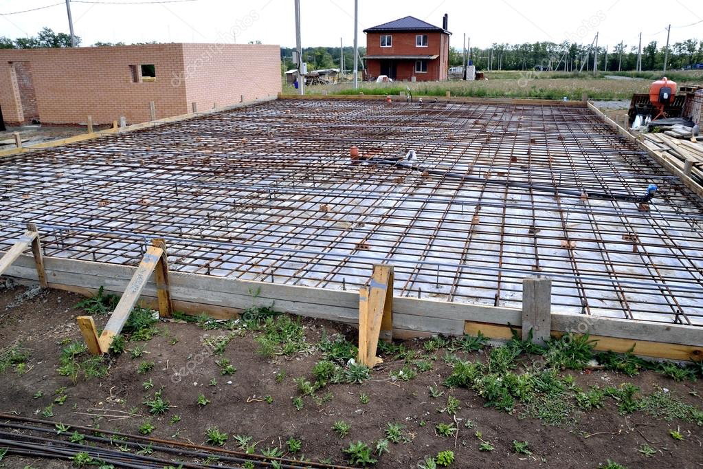 Casting of the concrete floors — Stock Photo © Valeriy123 #31351283