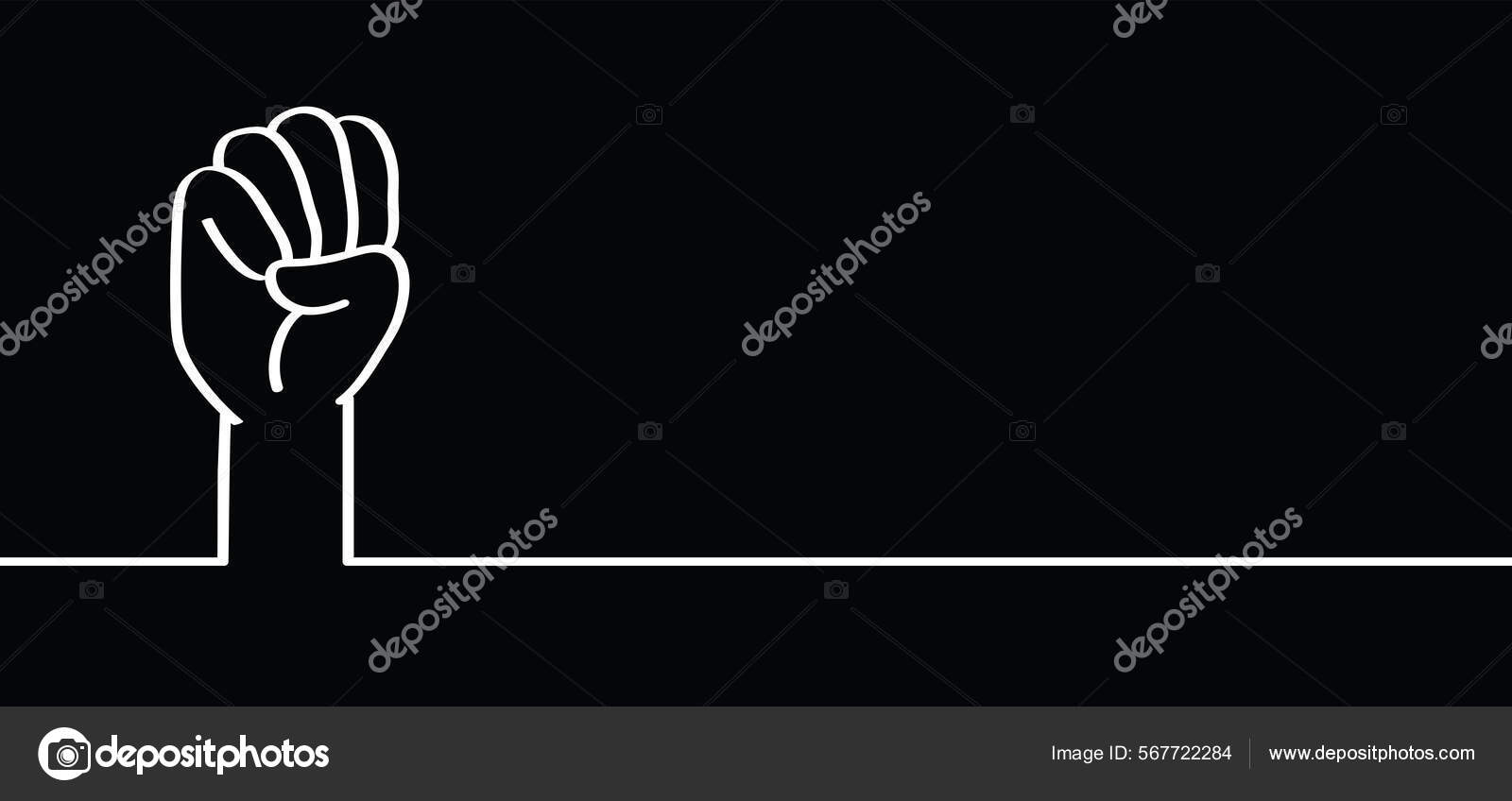 Protest Symbol Black Lives Matter World Refugee Day Day Abolitionism ...