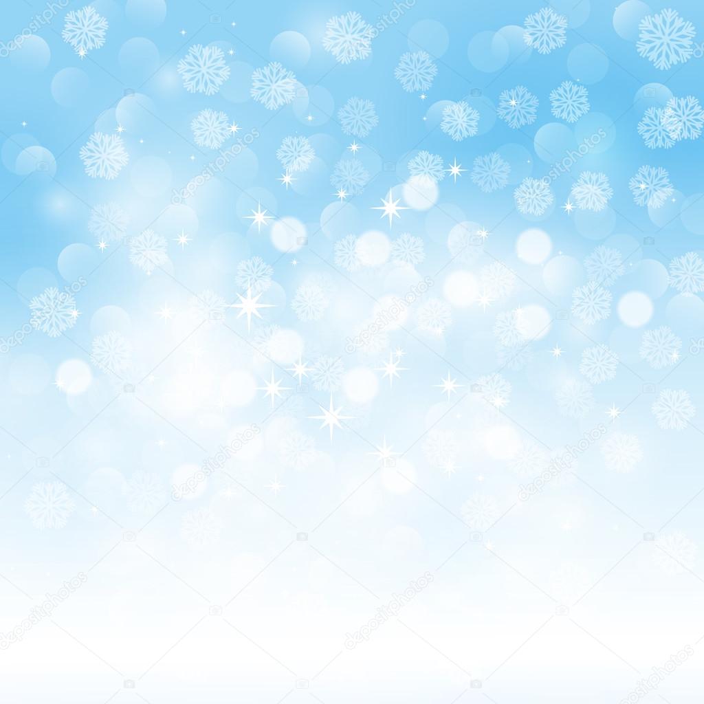 Winter light blue background Stock Vector Image by ©marigold_88 #22603707