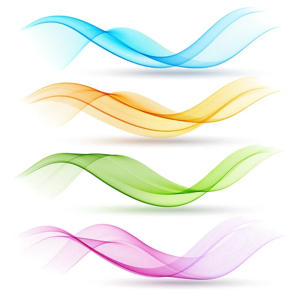 Abstract color wave design element Stock Vector Image by ©marigold_88 ...