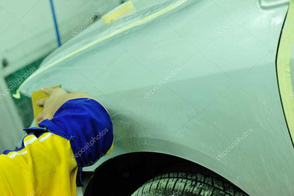 Car body work — Stock Photo © lzf #42016311