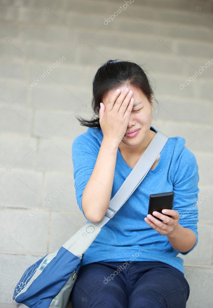 Frustrated College Student