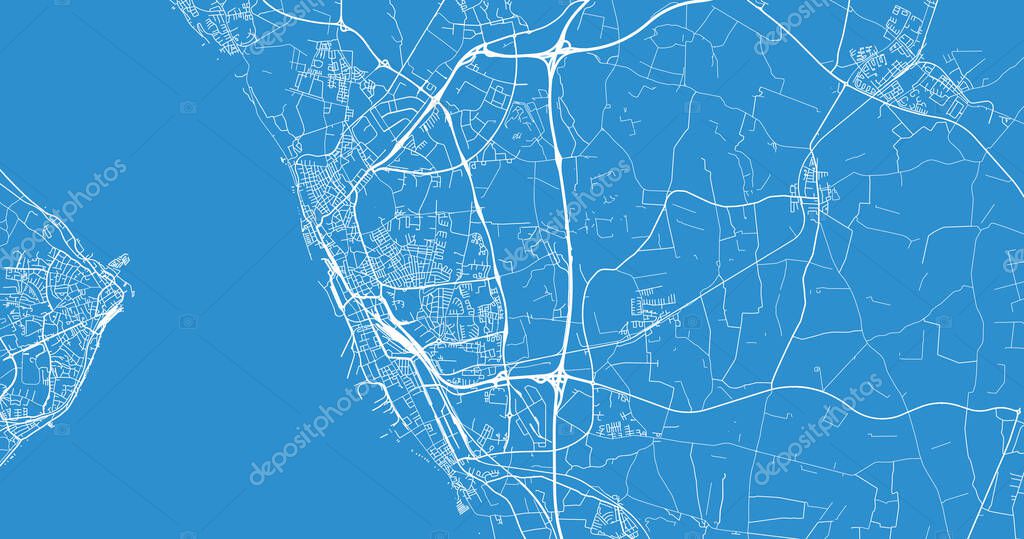 Vector urbano mapa de la ciudad de jalá borg, Suecia, Europa 2022