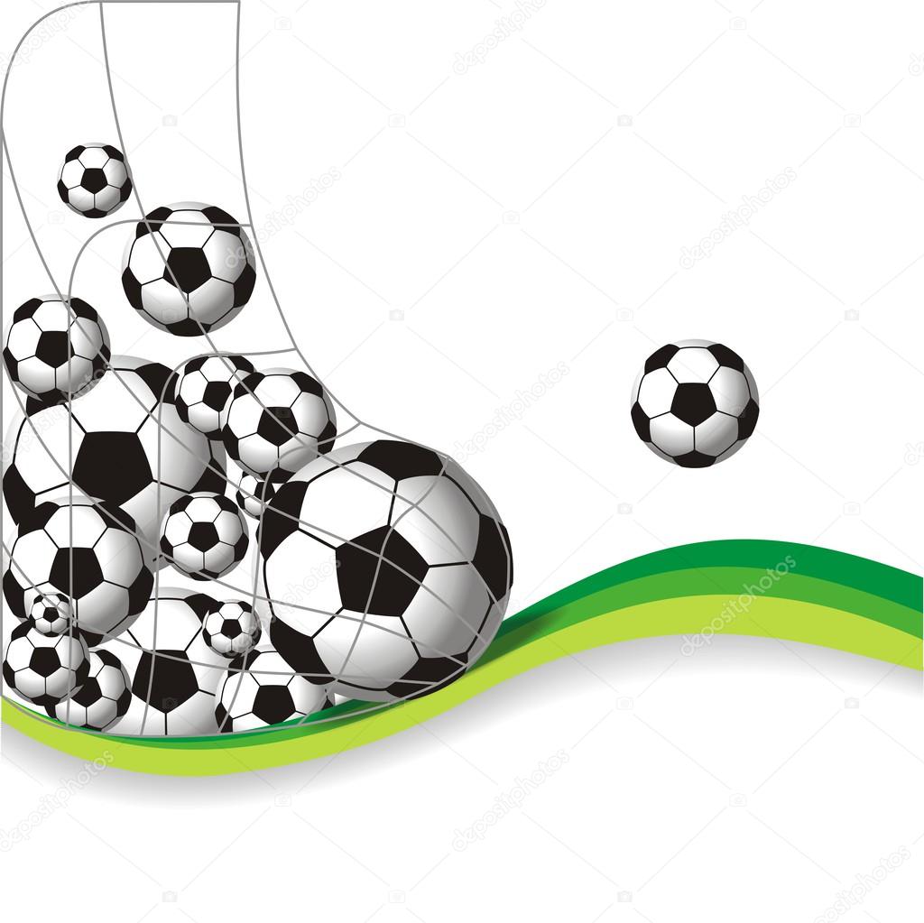 Football background Stock Vector Image by ©lienchen020-2 #47374519