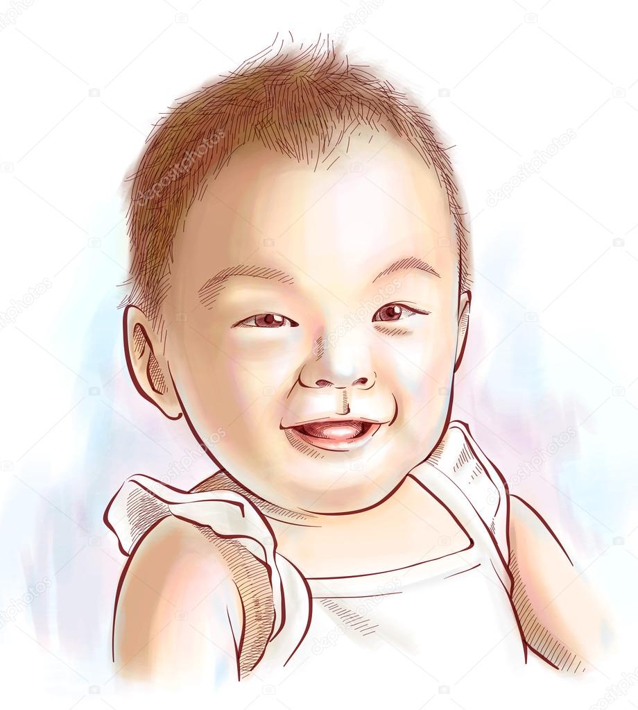 Chinese Baby Drawing