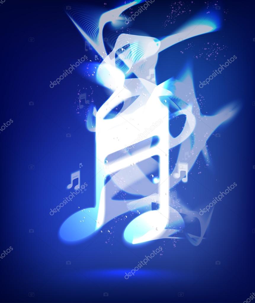 Vector Fire Burning Note On Blue Stock Vector Image by ©yienkeat #26723867