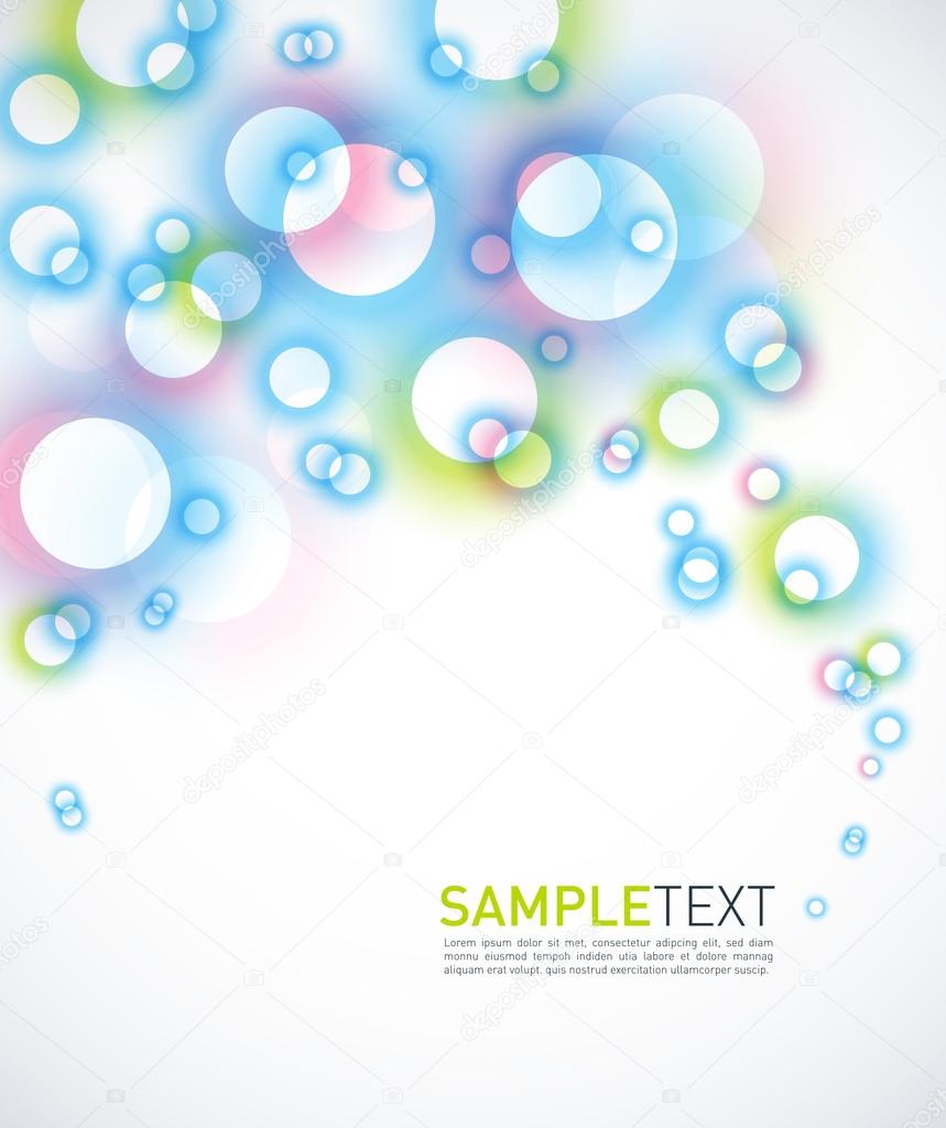 Vector Bubble Background Stock Vector Image by ©yienkeat #28354757